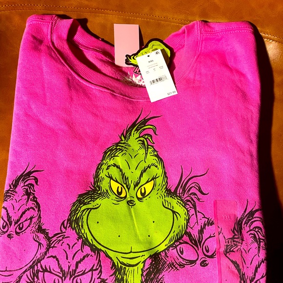 Target | Sweaters | Target Xxl The Grinch Youre A Mean One Sweatshirt ...
